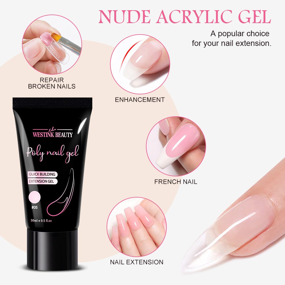 Nude poly gel - Caixuan