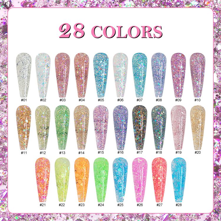 Sparkles poly gel - Caixuan
